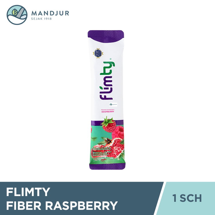 Flimty Fiber Raspberry Sachet 15 Gr — Apotek Mandjur