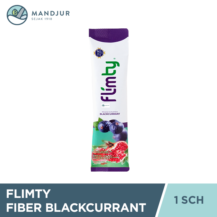 Flimty Fiber Blackcurrant Sachet 15 Gr — Apotek Mandjur