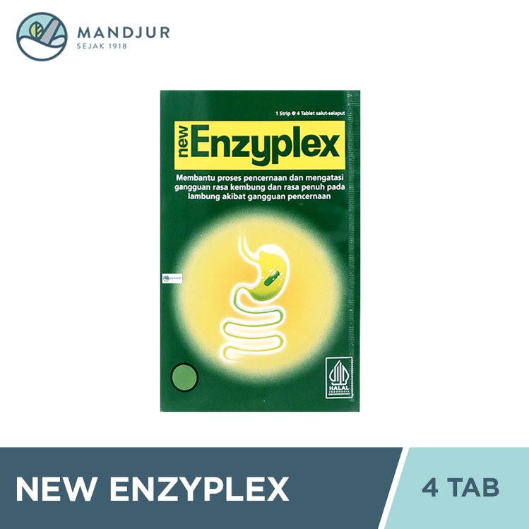 New Enzyplex 4 Tablet — Apotek Mandjur