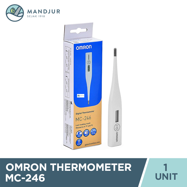 Thermometer Digital Omron MC-246 — Apotek Mandjur