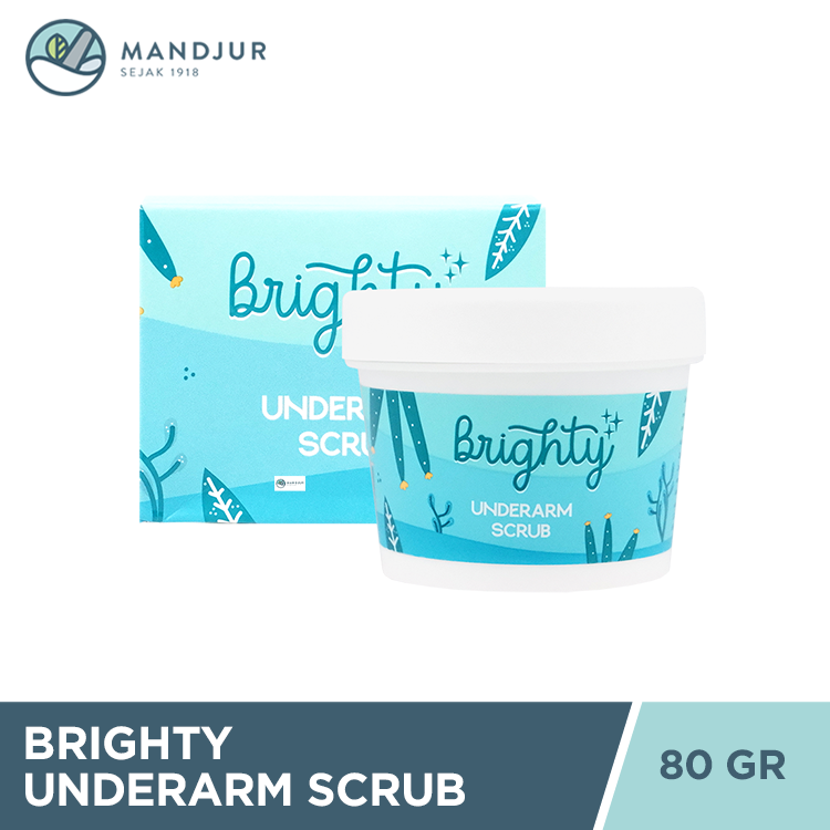 Brighty Underarm Scrub 80 Gr — Apotek Mandjur