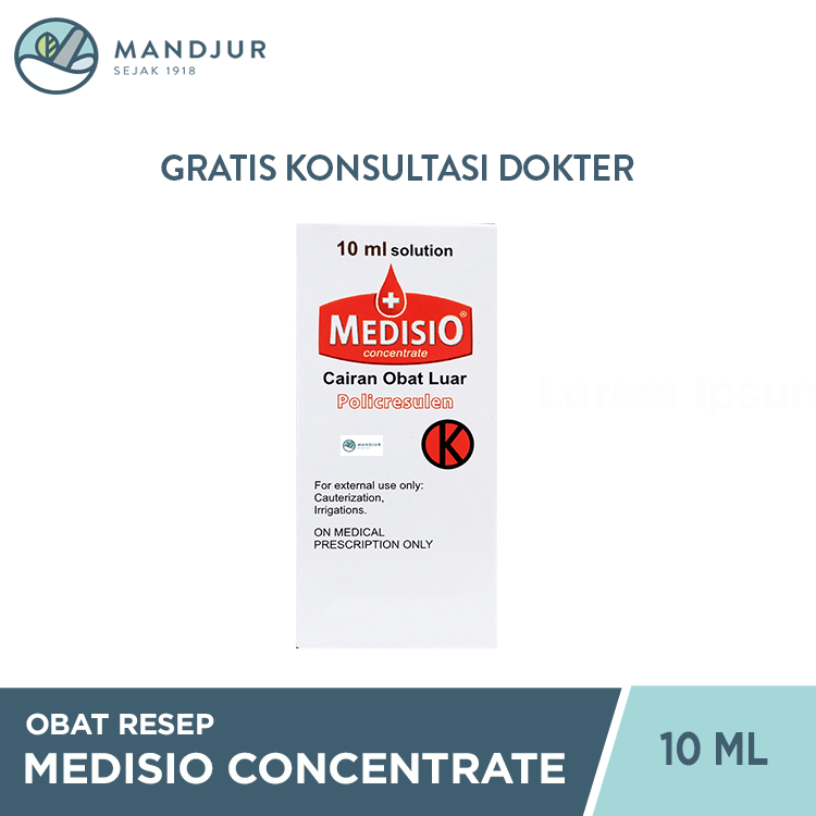 Medisio Concentrate 10 mL — Apotek Mandjur