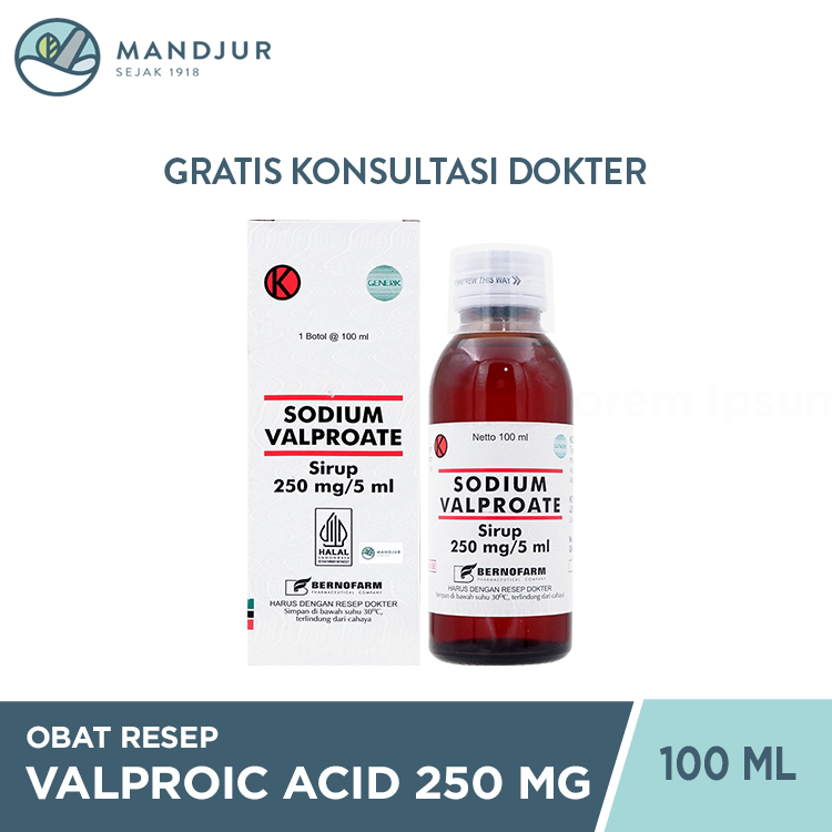 Valproic Acid 250 Mg — Apotek Mandjur