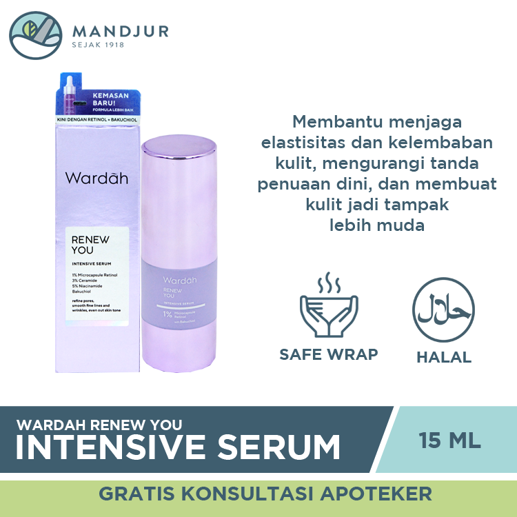 Wardah Renew You Intensive Serum 15 ML — Apotek Mandjur