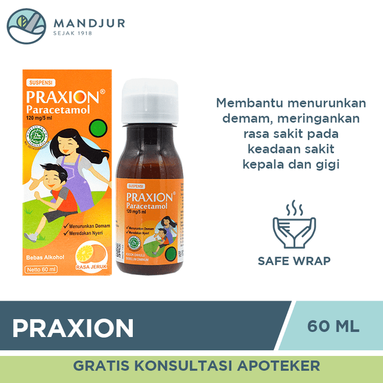 Praxion Suspensi 60 ml — Apotek Mandjur