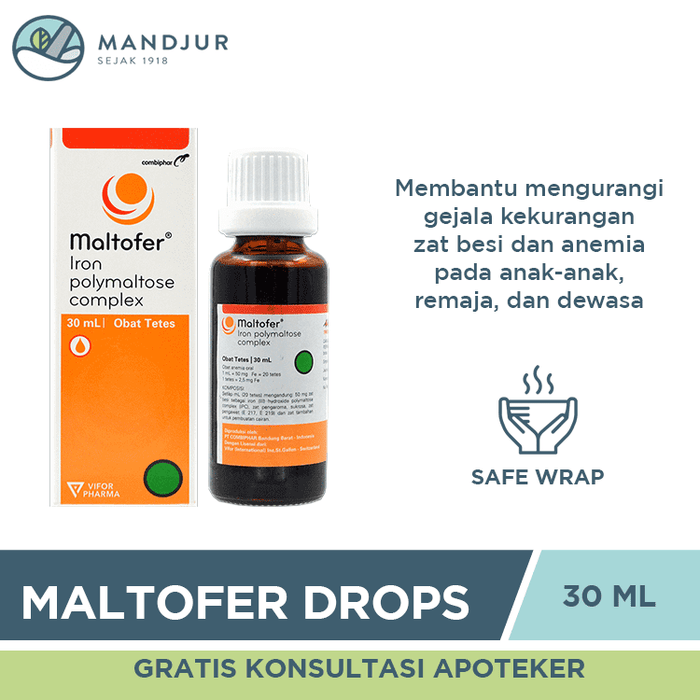 Maltofer Drops 30 mL — Apotek Mandjur