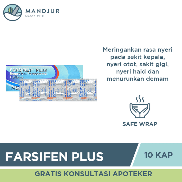 Farsifen Plus 10 Tablet — Apotek Mandjur