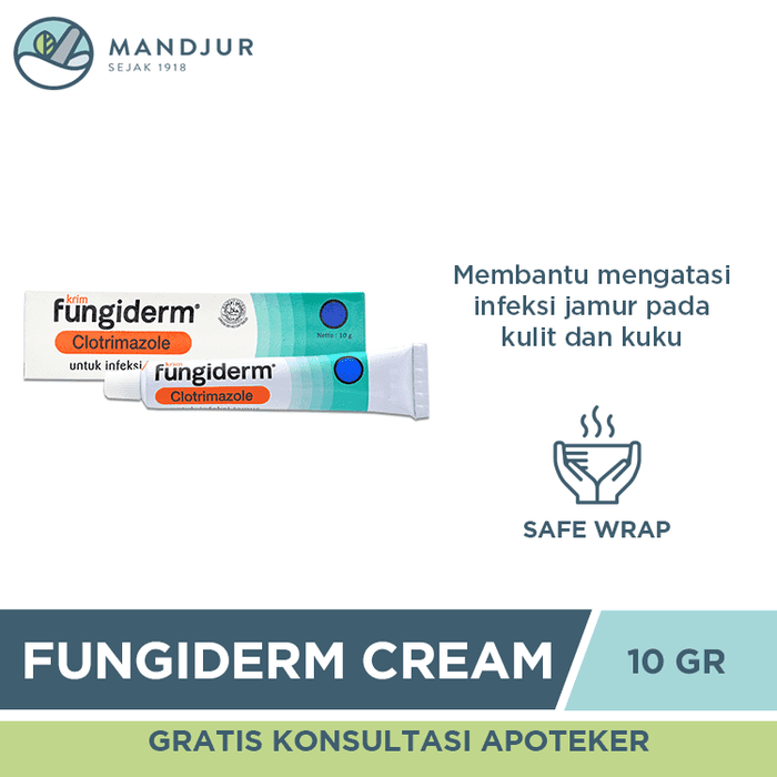 Fungiderm Cream 10 g — Apotek Mandjur