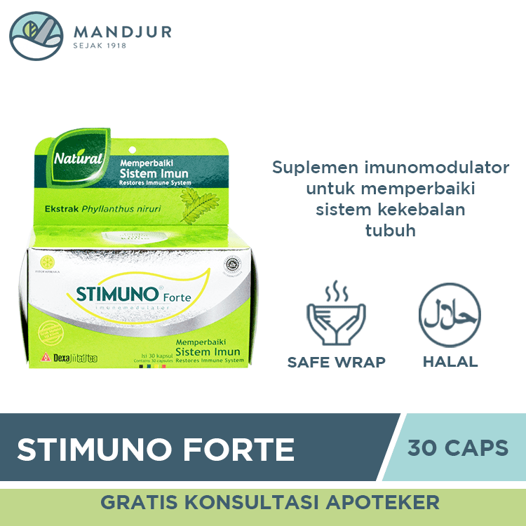 Stimuno Forte Kapsul Isi 30 — Apotek Mandjur