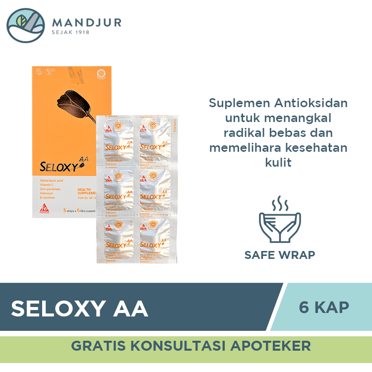 Seloxy AA 6 Kaplet — Apotek Mandjur